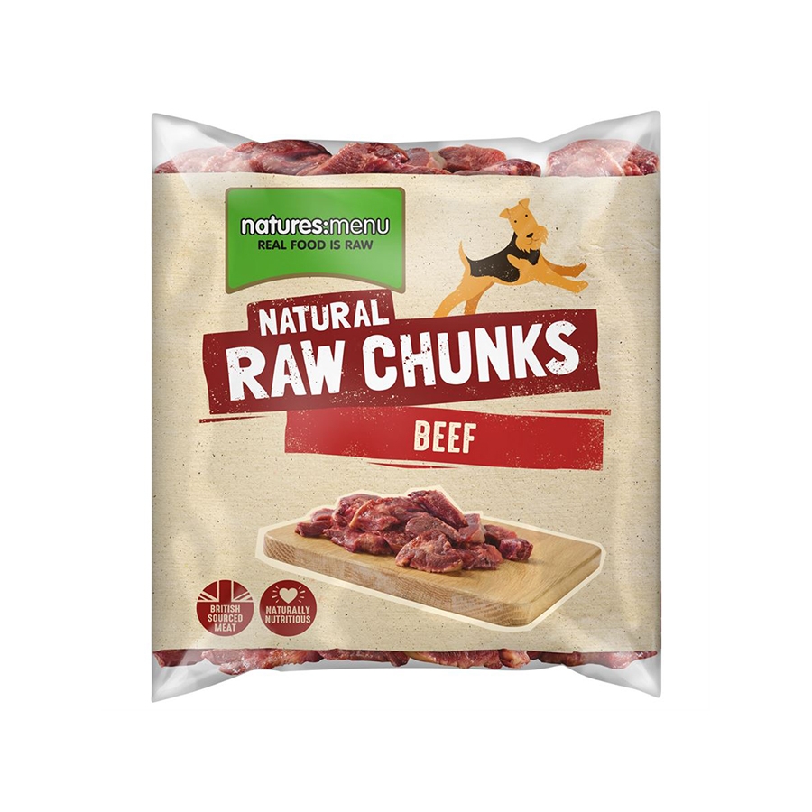 Beef Chunks 1kg - Knights Garden Centres
