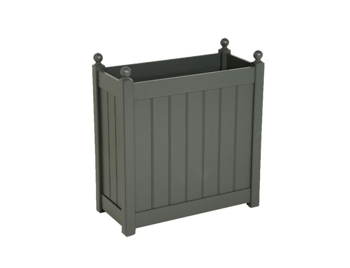 Classic Tall Trough Charcoal 660 - Knights Garden Centres