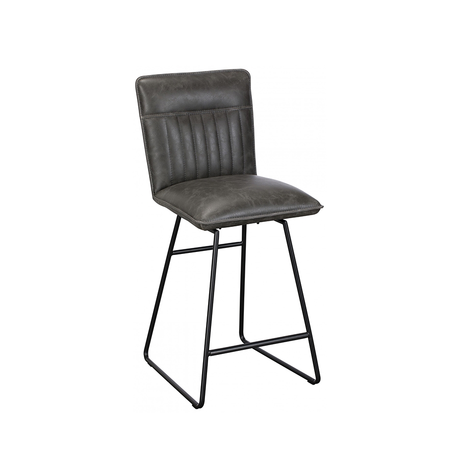 Cooper Bar Chair Grey - Knights Garden Centres