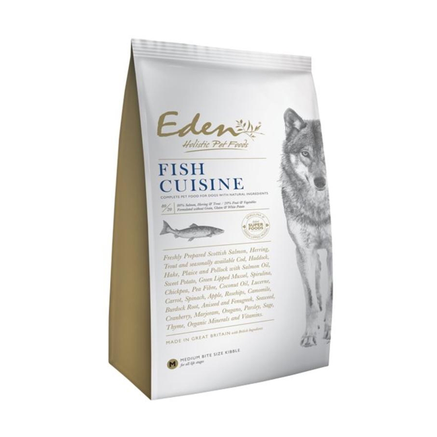 Eden Fish Cuisine 6kg medium kibble - Knights Garden Centres