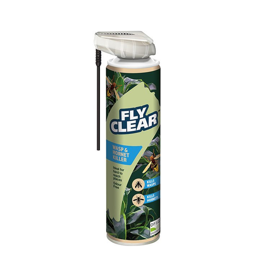 Fly Clear Wasp & Hornet Killer 400ml - Knights Garden Centres