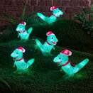 InLit Ice Dinos Set of 5 - Knights Garden Centres