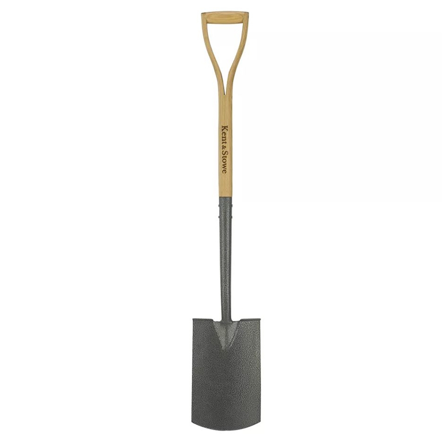 Kent and Stowe Carbon Steel Digging Spade - Knights Garden Centres
