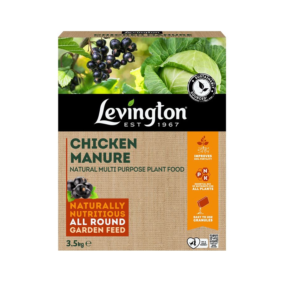 Levington Chicken Manure 3.5kg - Knights Garden Centres