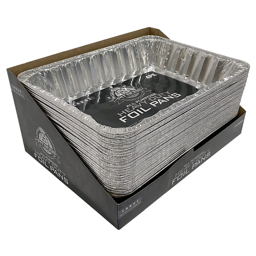 Pit Boss Foil Pans All Purpose Large (4 Pack) - Knights Garden Centres