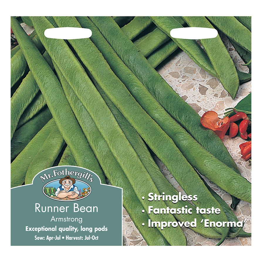 Runner Bean Seeds Armstrong - Knights Garden Centres