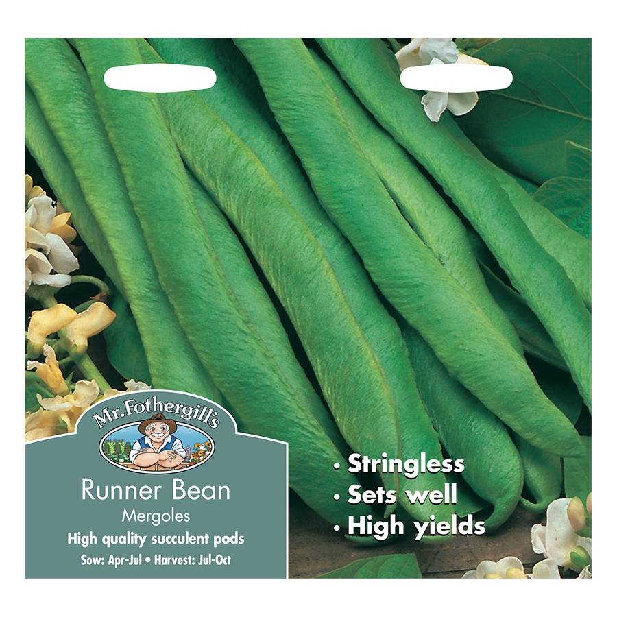 Runner Bean Seeds Mergoles - Knights Garden Centres