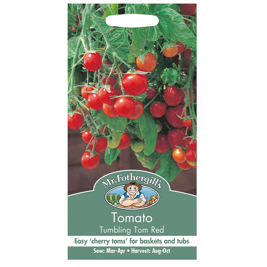 Tomato Seeds Tumbling Tom Red - Knights Garden Centres